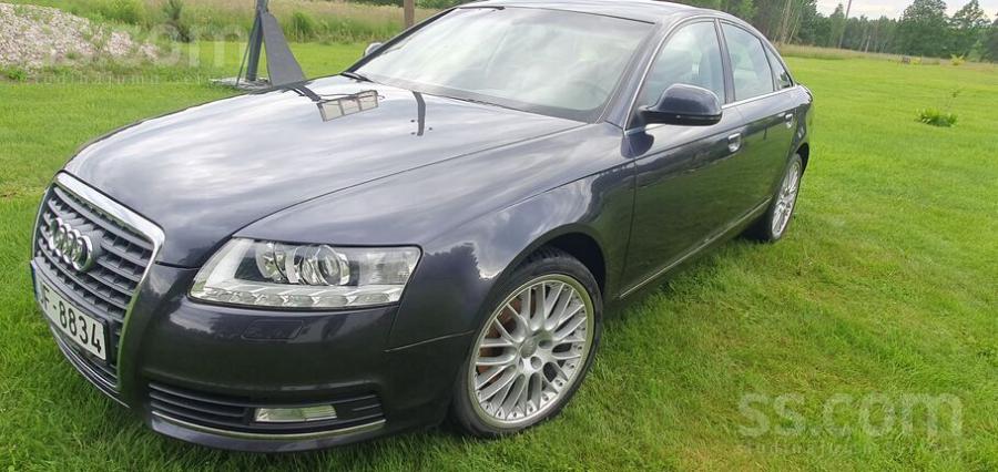 Pelēks Audi A6 2008 Bauska, ar dzinēja tilpumu 2.80 L un nobraukumu 126 tūkst. km par 7200 €, foto 3 vietnē AUTOMOTO.COM.LV