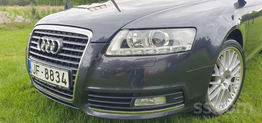 Pelēks Audi A6 2008 Bauska, ar dzinēja tilpumu 2.80 L un nobraukumu 126 tūkst. km par 7200 €, foto 5 vietnē AUTOMOTO.COM.LV