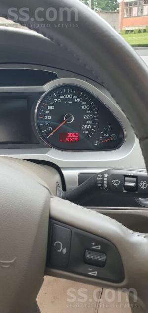 Pelēks Audi A6 2008 Bauska, ar dzinēja tilpumu 2.80 L un nobraukumu 126 tūkst. km par 7200 €, foto 9 vietnē AUTOMOTO.COM.LV