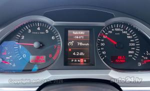 Grey Audi A6 2008 in Tallinn, with an engine capacity of 2.00 L and mileage of 156 thousand km for 5250 €, photo 22 on AUTOMOTO.COM.LV