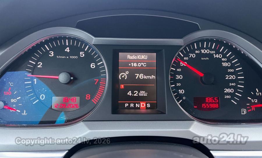 Grey Audi A6 2008 in Tallinn, with an engine capacity of 2.00 L and mileage of 156 thousand km for 5250 €, photo 22 on AUTOMOTO.COM.LV