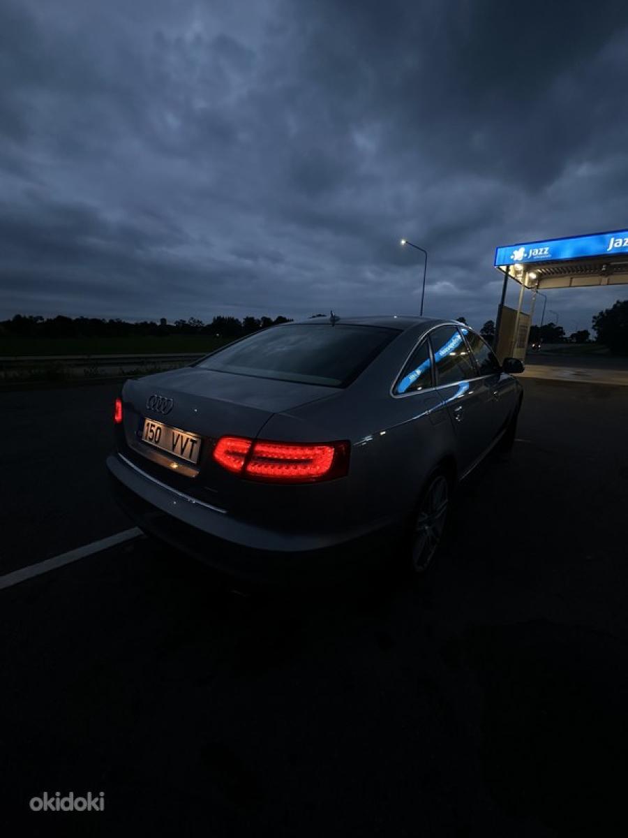 Grey Audi A6 2008 in Tallinn, with an engine capacity of 3.00 L and mileage of 255 thousand km for 7300 €, photo 14 on AUTOMOTO.COM.LV