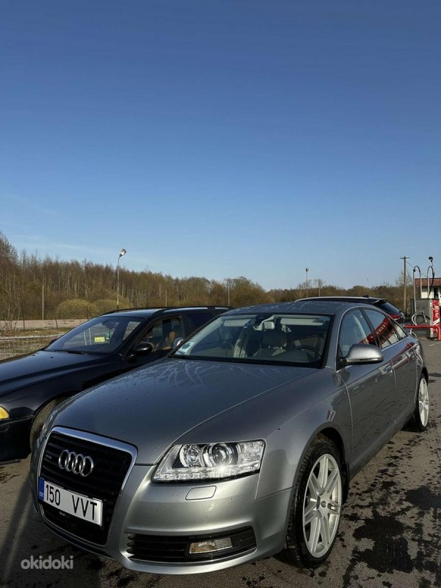 Grey Audi A6 2008 in Tallinn, with an engine capacity of 3.00 L and mileage of 255 thousand km for 7300 €, photo 15 on AUTOMOTO.COM.LV
