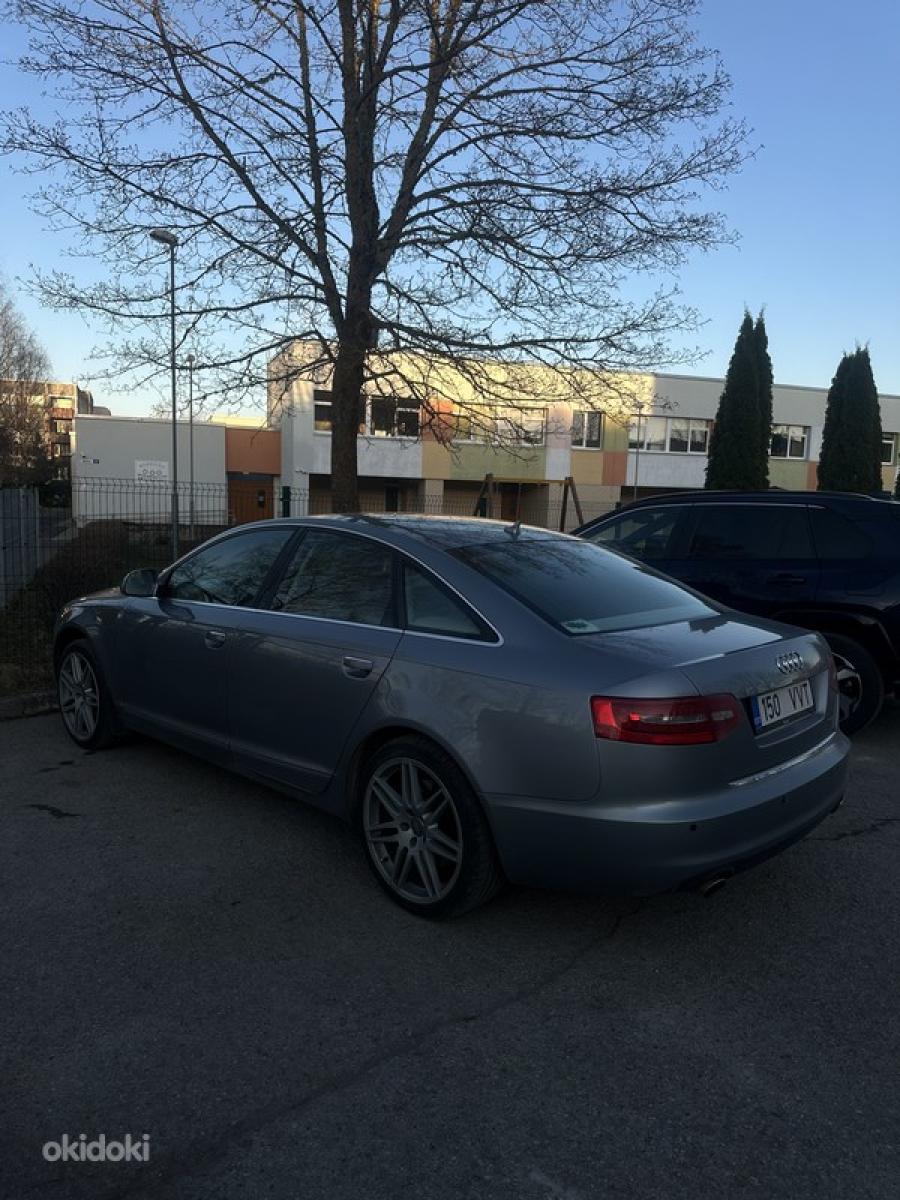 Grey Audi A6 2008 in Tallinn, with an engine capacity of 3.00 L and mileage of 255 thousand km for 7300 €, photo 16 on AUTOMOTO.COM.LV