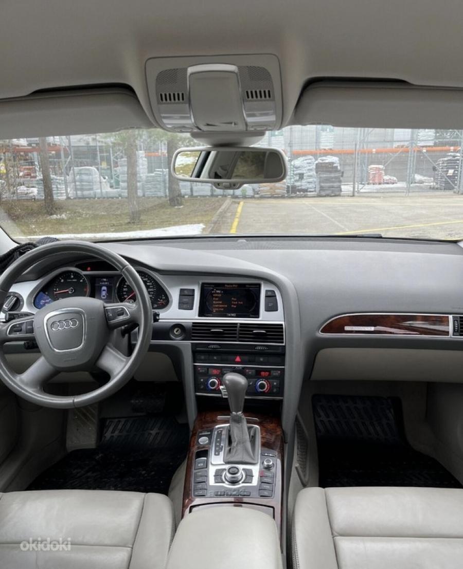 Grey Audi A6 2008 in Tallinn, with an engine capacity of 3.00 L and mileage of 255 thousand km for 7300 €, photo 19 on AUTOMOTO.COM.LV