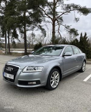 Grey Audi A6 2008 in Tallinn, with an engine capacity of 3.00 L and mileage of 255 thousand km for 7300 €, photo 21 on AUTOMOTO.COM.LV