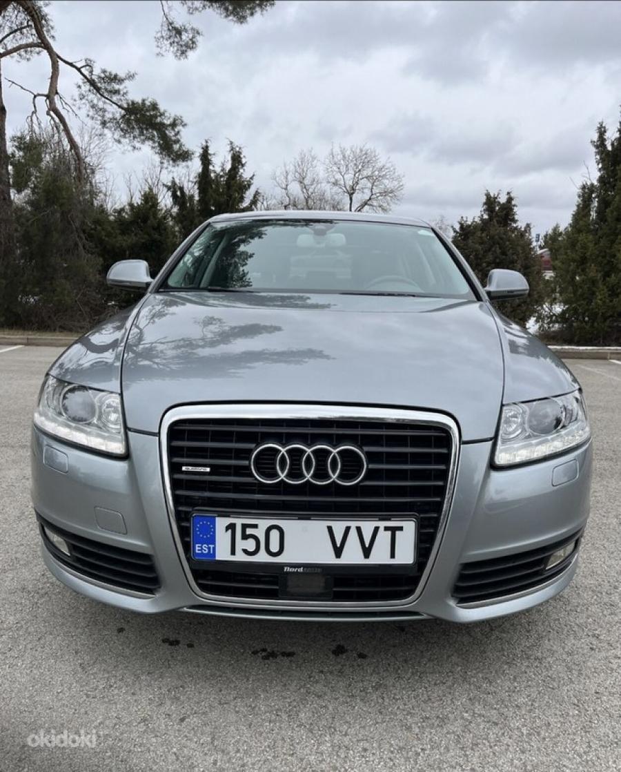 Grey Audi A6 2008 in Tallinn, with an engine capacity of 3.00 L and mileage of 255 thousand km for 7300 €, photo 22 on AUTOMOTO.COM.LV