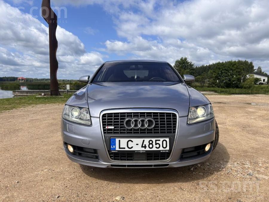 Pelēks Audi A6 2008 Ogre, ar dzinēja tilpumu 3.00 L un nobraukumu 333 tūkst. km par 5550 €, foto 1 vietnē AUTOMOTO.COM.LV