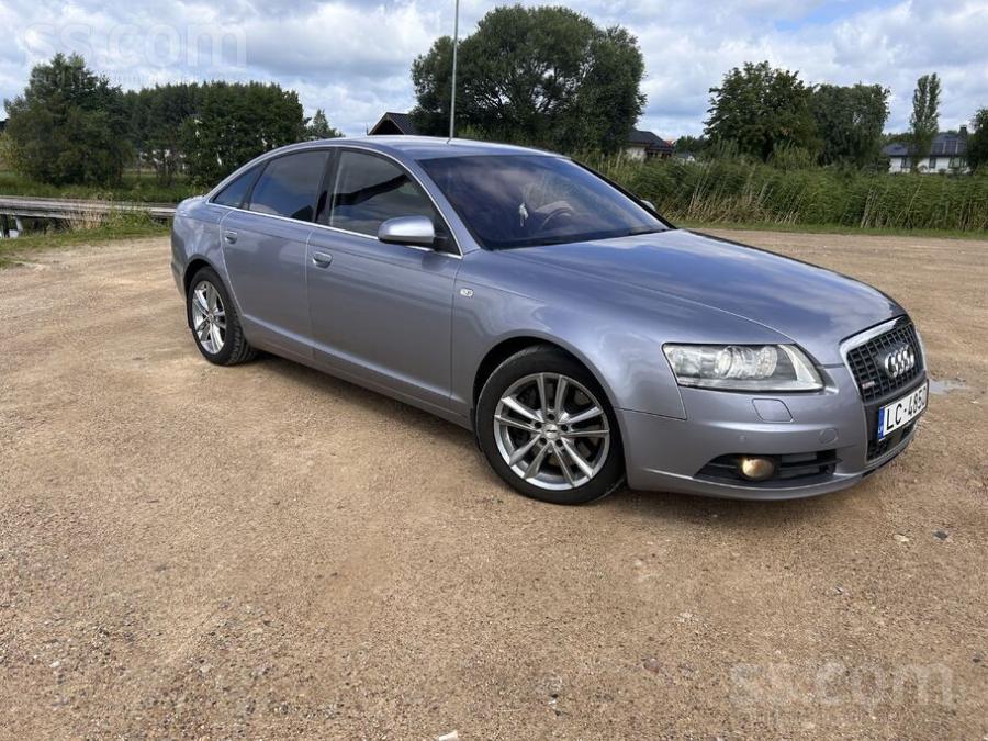 Pelēks Audi A6 2008 Ogre, ar dzinēja tilpumu 3.00 L un nobraukumu 333 tūkst. km par 5550 €, foto 4 vietnē AUTOMOTO.COM.LV