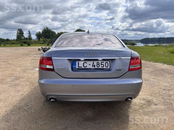 Grey Audi A6 2008 in Ogre, with an engine capacity of 3.00 L and mileage of 333 thousand km for 5550 €, photo 6 on AUTOMOTO.COM.LV