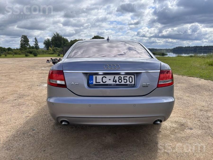 Pelēks Audi A6 2008 Ogre, ar dzinēja tilpumu 3.00 L un nobraukumu 333 tūkst. km par 5550 €, foto 7 vietnē AUTOMOTO.COM.LV