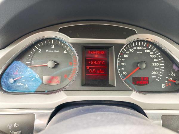 Серый Ауди А6 2008 в Вильнюс, объемом двигателя 2.70 л и пробегом 240 тыс. км за 4550 €, фото 9 на AUTOMOTO.COM.LV