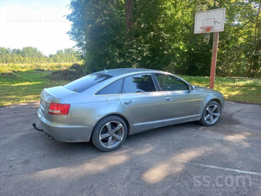 Pelēks Audi A6 2008 Rēzekne, ar dzinēja tilpumu 3.00 L un nobraukumu 394 tūkst. km par 2400 €, foto 6 vietnē AUTOMOTO.COM.LV