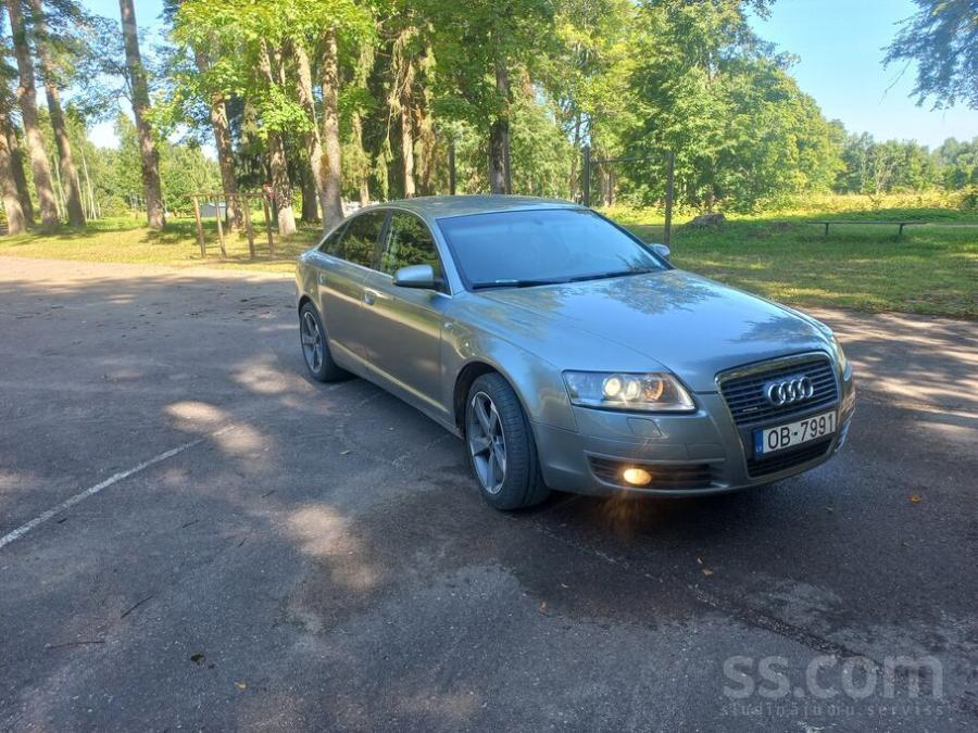 Pelēks Audi A6 2008 Rēzekne, ar dzinēja tilpumu 3.00 L un nobraukumu 394 tūkst. km par 2400 €, foto 8 vietnē AUTOMOTO.COM.LV