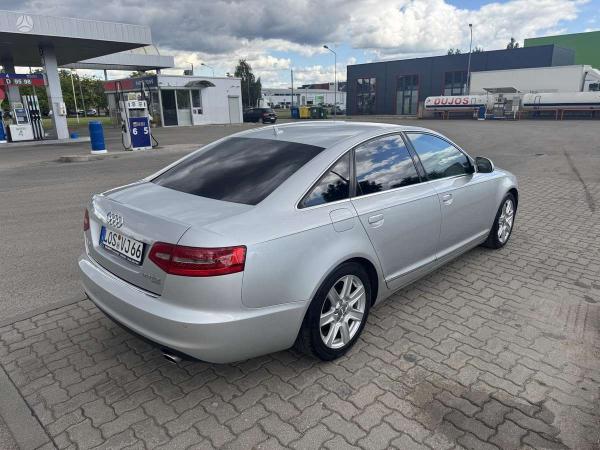 Grey Audi A6 2008 in Kaunas, with an engine capacity of 2.97 L and mileage of 223 thousand km for 5600 €, photo 6 on AUTOMOTO.COM.LV