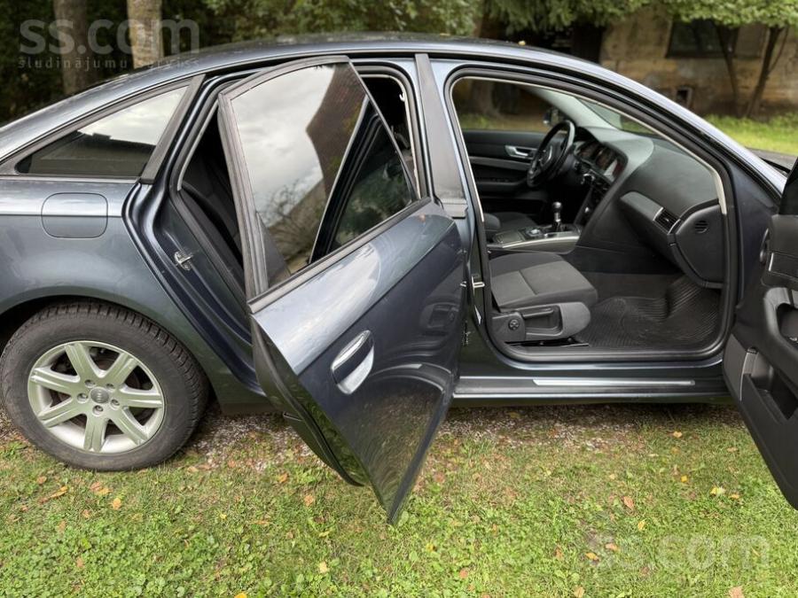 Pelēks Audi A6 2008 Rīga, ar dzinēja tilpumu 2.00 L un nobraukumu 250 tūkst. km par 2650 €, foto 12 vietnē AUTOMOTO.COM.LV