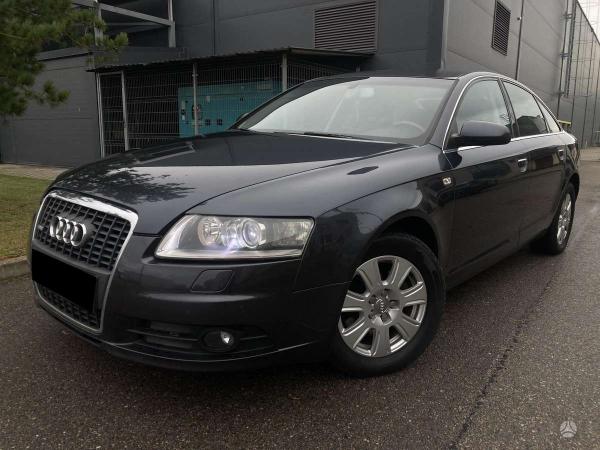 Grey Audi A6 2008 in Marijampole, with an engine capacity of 2.70 L and mileage of 260 thousand km for 3199 €, photo 1 on AUTOMOTO.COM.LV
