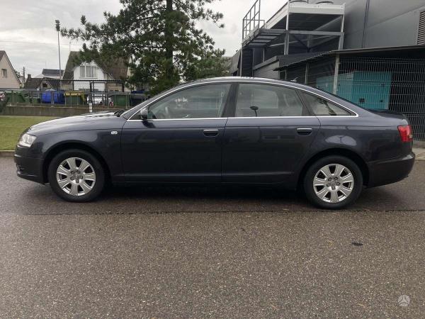 Grey Audi A6 2008 in Marijampole, with an engine capacity of 2.70 L and mileage of 260 thousand km for 3199 €, photo 8 on AUTOMOTO.COM.LV