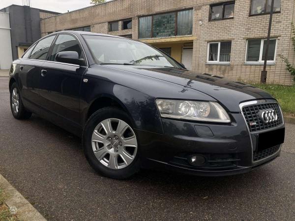 Audi A6 2008 in Marijampole on AUTOMOTO.COM.LV Grey Audi A6 2008 in Marijampole, with an engine capacity of 2.70 L and mileage of 260 thousand km for 3150 €, photo 3 on AUTOMOTO.COM.LV