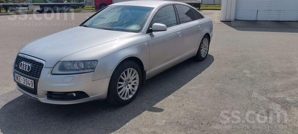 Audi A6 2008 in Riga on AUTOMOTO.COM.LV Grey Audi A6 2008 in Riga, with an engine capacity of 2.70 L and mileage of 0 thousand km for 3750 €, photo 1 on AUTOMOTO.COM.LV