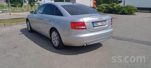 Audi A6 2008 in Riga on AUTOMOTO.COM.LV Grey Audi A6 2008 in Riga, with an engine capacity of 2.70 L and mileage of 0 thousand km for 3750 €, photo 4 on AUTOMOTO.COM.LV