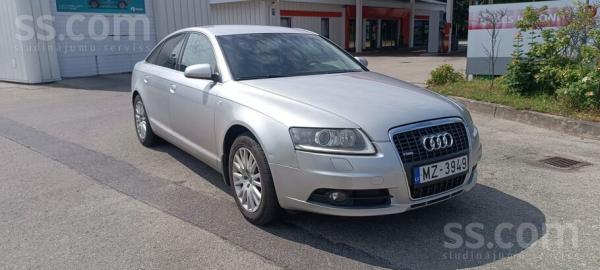 Audi A6 2008 in Riga on AUTOMOTO.COM.LV Grey Audi A6 2008 in Riga, with an engine capacity of 2.70 L and mileage of 0 thousand km for 3750 €, photo 7 on AUTOMOTO.COM.LV