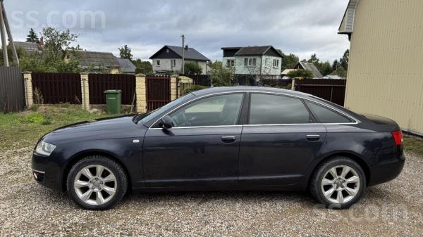 Grey Audi A6 2008 in Rezekne, with an engine capacity of 2.70 L and mileage of 284 thousand km for 3250 €, photo 3 on AUTOMOTO.COM.LV
