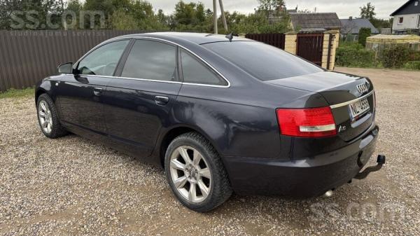 Grey Audi A6 2008 in Rezekne, with an engine capacity of 2.70 L and mileage of 284 thousand km for 3250 €, photo 4 on AUTOMOTO.COM.LV