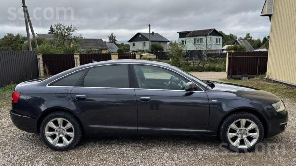 Grey Audi A6 2008 in Rezekne, with an engine capacity of 2.70 L and mileage of 284 thousand km for 3250 €, photo 6 on AUTOMOTO.COM.LV