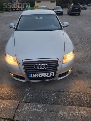 Grey Audi A6 2008 in Dobele, with an engine capacity of 2.00 L and mileage of 358 thousand km for 2900 €, photo 6 on AUTOMOTO.COM.LV