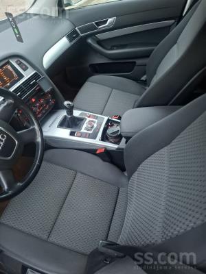Grey Audi A6 2008 in Dobele, with an engine capacity of 2.00 L and mileage of 358 thousand km for 2900 €, photo 8 on AUTOMOTO.COM.LV