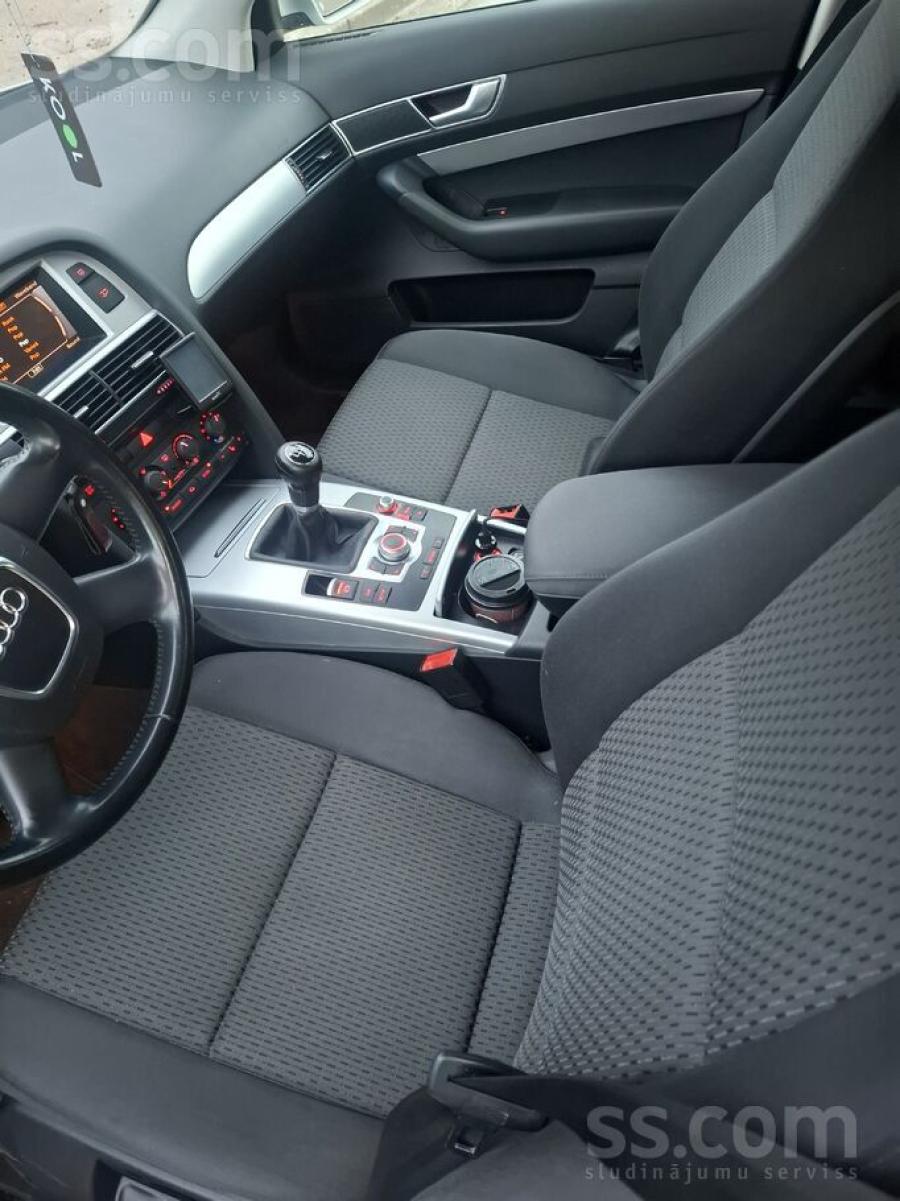 Grey Audi A6 2008 in Dobele, with an engine capacity of 2.00 L and mileage of 358 thousand km for 2900 €, photo 8 on AUTOMOTO.COM.LV