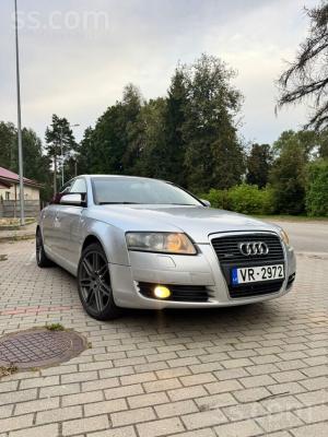 Grey Audi A6 2008 in Jekabpils, with an engine capacity of 3.00 L and mileage of 511 thousand km for 4100 €, photo 4 on AUTOMOTO.COM.LV