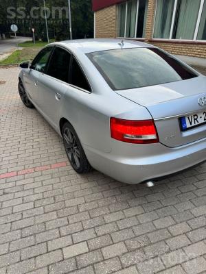 Grey Audi A6 2008 in Jekabpils, with an engine capacity of 3.00 L and mileage of 511 thousand km for 4100 €, photo 5 on AUTOMOTO.COM.LV