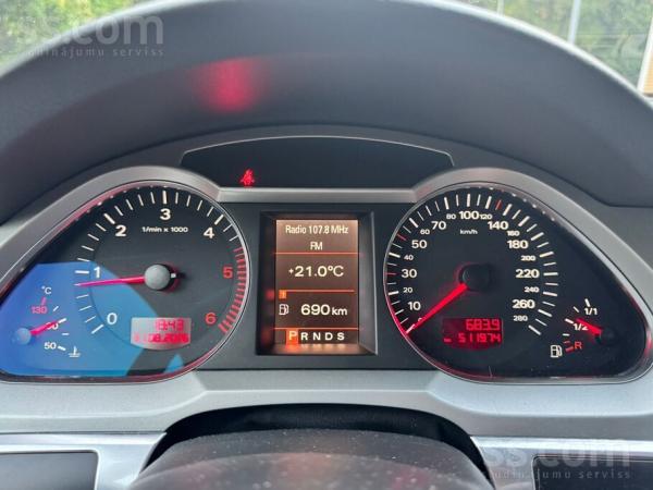 Ауди А6 2008 в Екабпилс на AUTOMOTO.COM.LV Серый Ауди А6 2008 в Екабпилс, объемом двигателя 3.00 л и пробегом 511 тыс. км за 4100 €, фото 7 на AUTOMOTO.COM.LV
