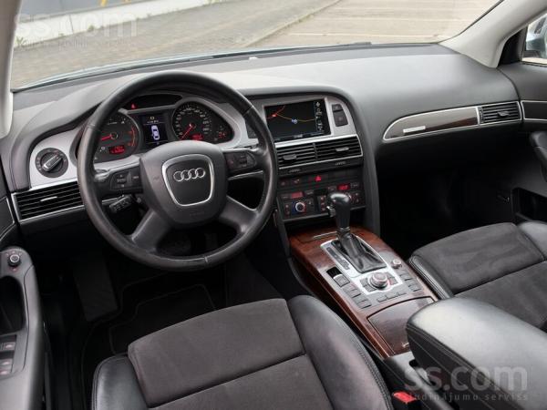Grey Audi A6 2008 in Dobele, with an engine capacity of 2.70 L and mileage of 329 thousand km for 4400 €, photo 7 on AUTOMOTO.COM.LV