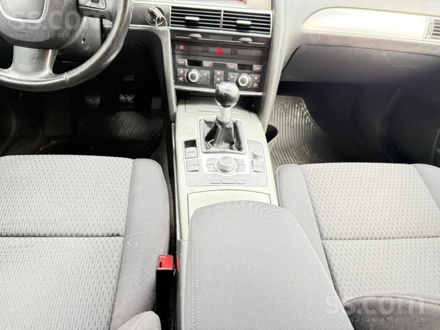 Grey Audi A6 2008 in Riga, with an engine capacity of 2.00 L and mileage of 250 thousand km for 2850 €, photo 11 on AUTOMOTO.COM.LV