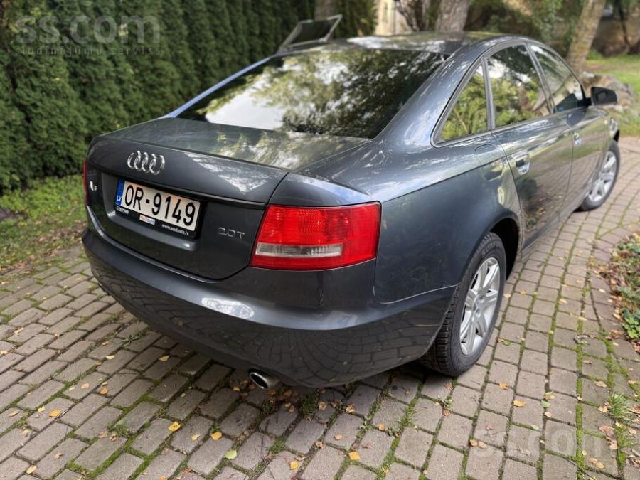 Grey Audi A6 2008 in Riga, with an engine capacity of 2.00 L and mileage of 250 thousand km for 2850 €, photo 14 on AUTOMOTO.COM.LV