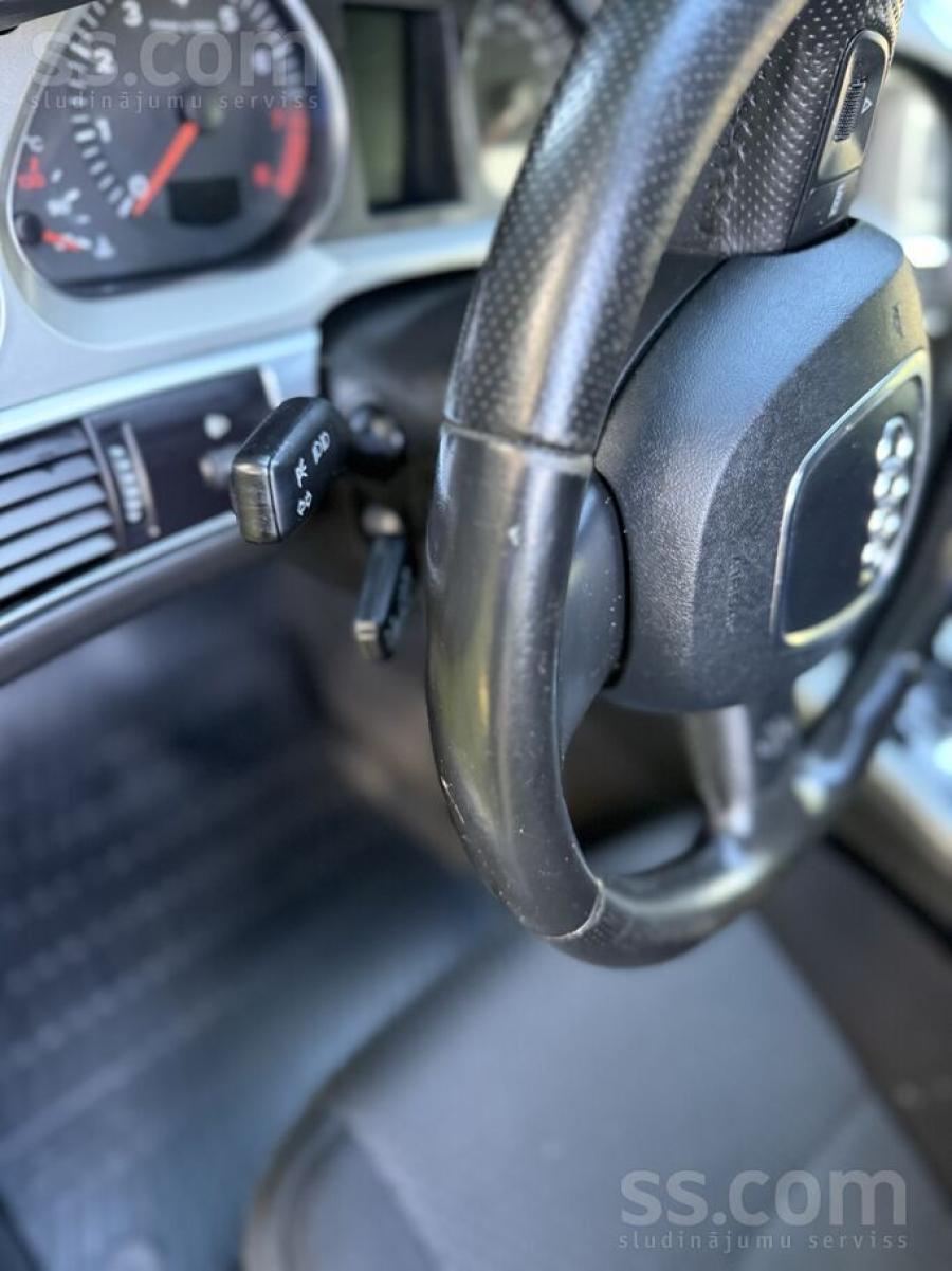Grey Audi A6 2008 in Riga, with an engine capacity of 2.00 L and mileage of 250 thousand km for 2850 €, photo 19 on AUTOMOTO.COM.LV