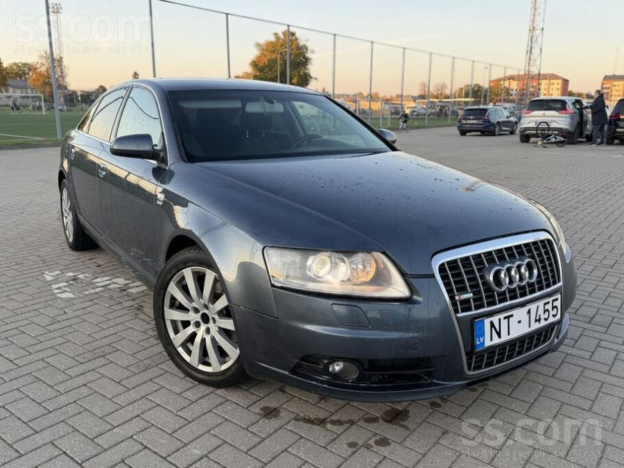 Pelēks Audi A6 2008 Valmiera, ar dzinēja tilpumu 2.00 L un nobraukumu 360 tūkst. km par 2850 €, foto 9 vietnē AUTOMOTO.COM.LV