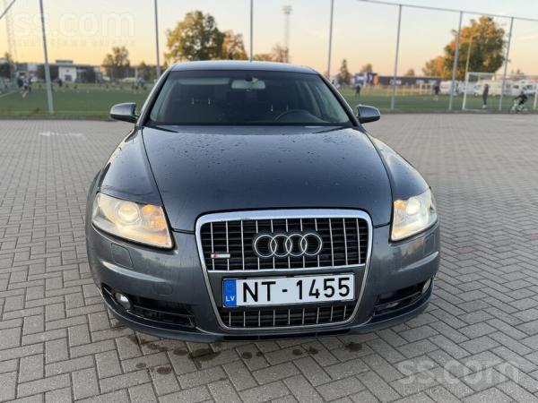 Grey Audi A6 2008 in Valmiera, with an engine capacity of 2.00 L and mileage of 360 thousand km for 2850 €, photo 10 on AUTOMOTO.COM.LV