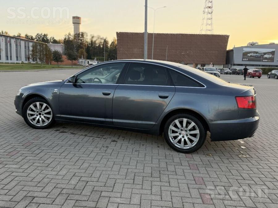 Pelēks Audi A6 2008 Valmiera, ar dzinēja tilpumu 2.00 L un nobraukumu 360 tūkst. km par 2850 €, foto 13 vietnē AUTOMOTO.COM.LV