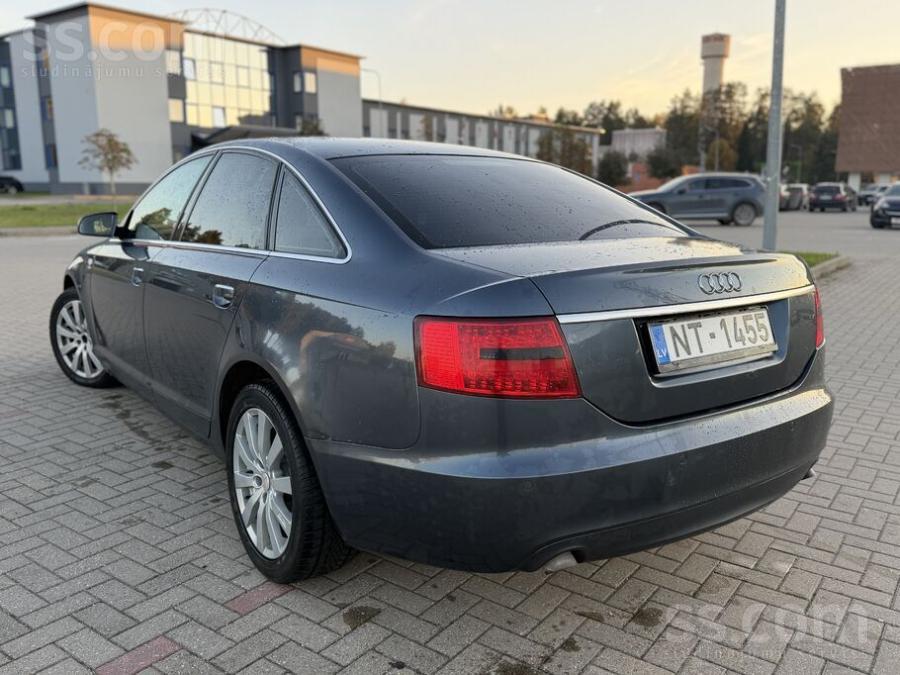 Pelēks Audi A6 2008 Valmiera, ar dzinēja tilpumu 2.00 L un nobraukumu 360 tūkst. km par 2850 €, foto 16 vietnē AUTOMOTO.COM.LV