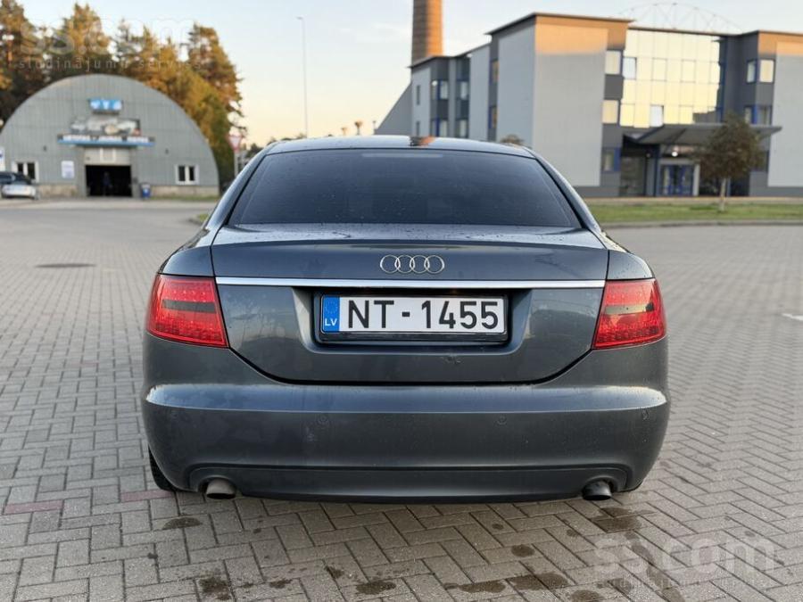 Pelēks Audi A6 2008 Valmiera, ar dzinēja tilpumu 2.00 L un nobraukumu 360 tūkst. km par 2850 €, foto 19 vietnē AUTOMOTO.COM.LV