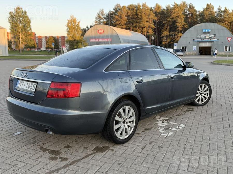 Pelēks Audi A6 2008 Valmiera, ar dzinēja tilpumu 2.00 L un nobraukumu 360 tūkst. km par 2850 €, foto 21 vietnē AUTOMOTO.COM.LV