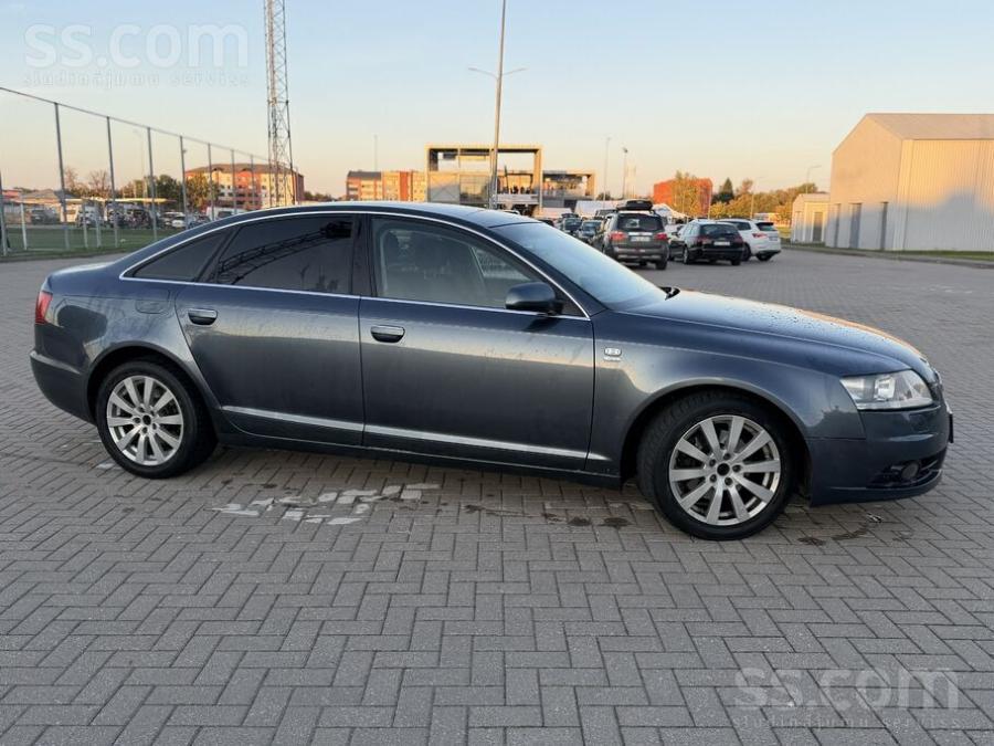 Pelēks Audi A6 2008 Valmiera, ar dzinēja tilpumu 2.00 L un nobraukumu 360 tūkst. km par 2850 €, foto 23 vietnē AUTOMOTO.COM.LV