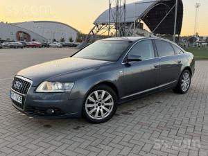 Pelēks Audi A6 2008 Valmiera, ar dzinēja tilpumu 2.00 L un nobraukumu 360 tūkst. km par 2850 €, foto 24 vietnē AUTOMOTO.COM.LV