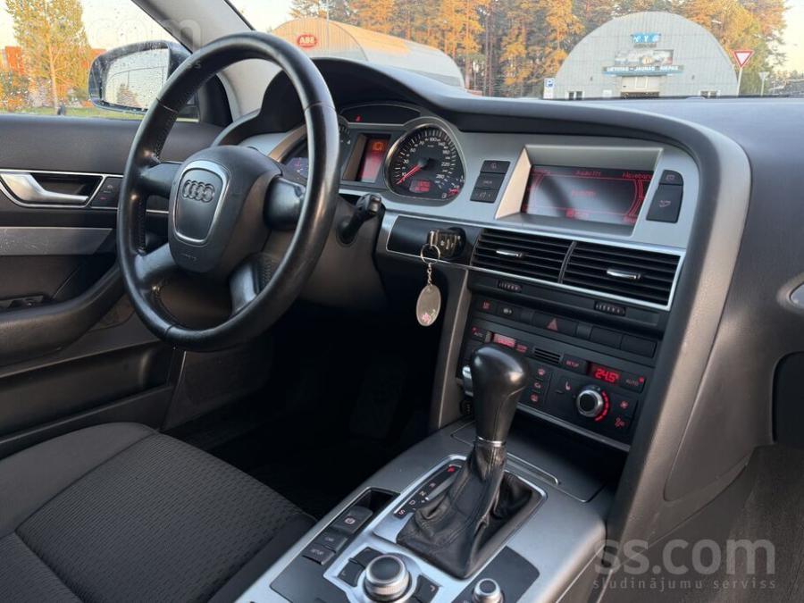 Pelēks Audi A6 2008 Valmiera, ar dzinēja tilpumu 2.00 L un nobraukumu 360 tūkst. km par 2850 €, foto 35 vietnē AUTOMOTO.COM.LV