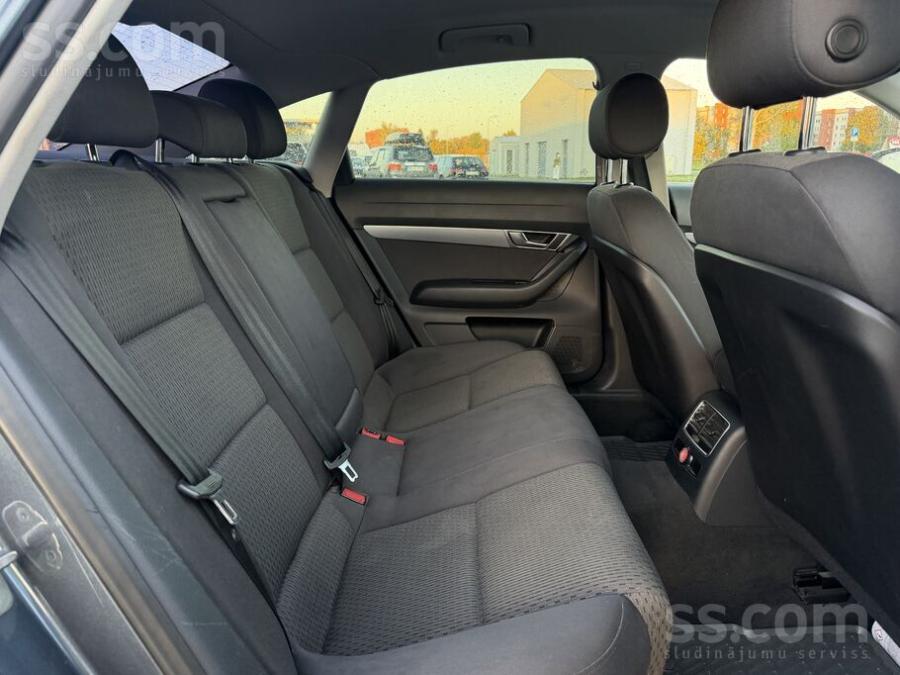 Pelēks Audi A6 2008 Valmiera, ar dzinēja tilpumu 2.00 L un nobraukumu 360 tūkst. km par 2850 €, foto 38 vietnē AUTOMOTO.COM.LV