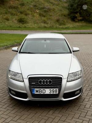 Grey Audi A6 2008 in Vilnius, with an engine capacity of 3.00 L and mileage of 297 thousand km for 3300 €, photo 4 on AUTOMOTO.COM.LV